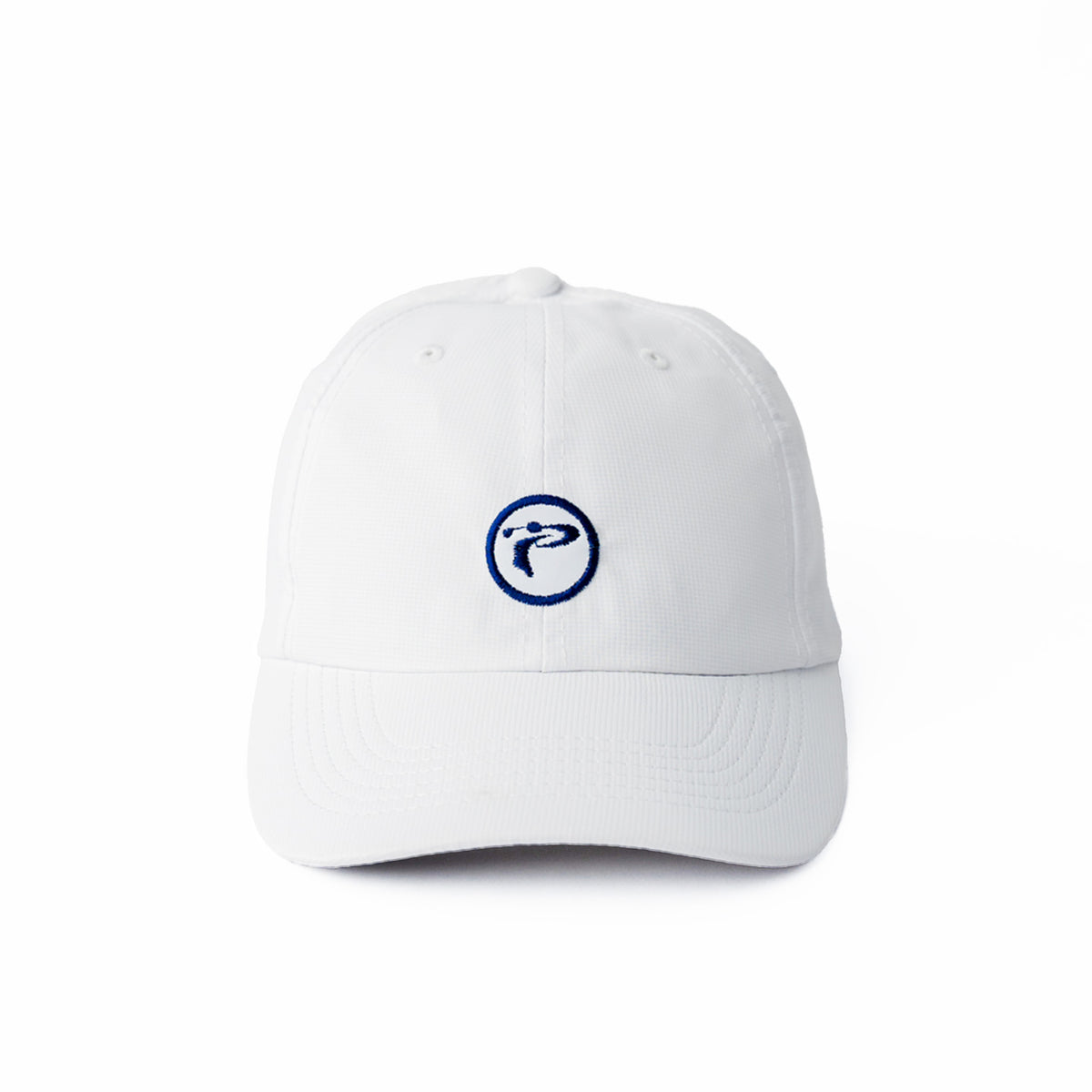 White Circle “P” Hat by Porzak Golf – PorzakGolf